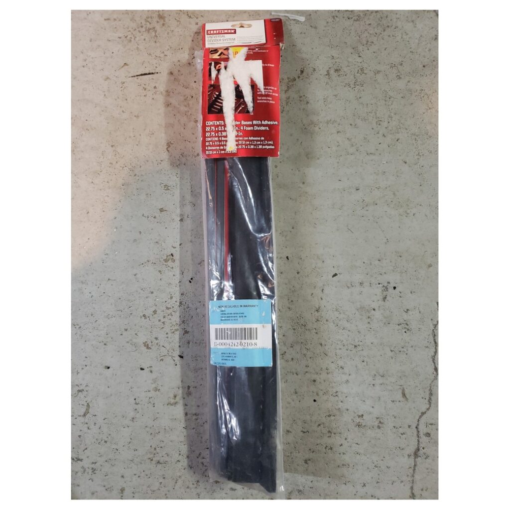 Craftsman Universal Divider System – SaarzTraders